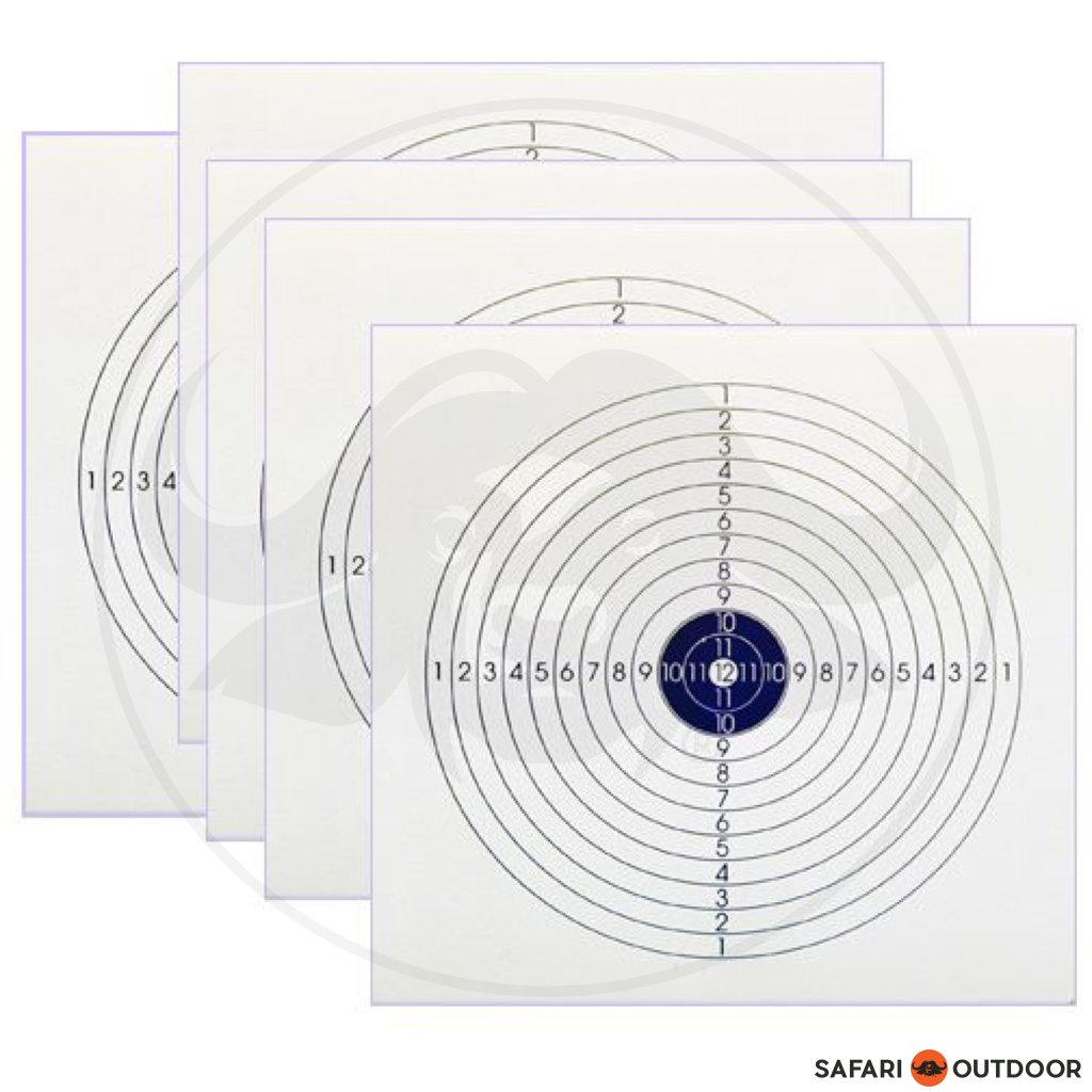 AIR RIFLE TARGET GORTEK 1 CIRCLE (100)
