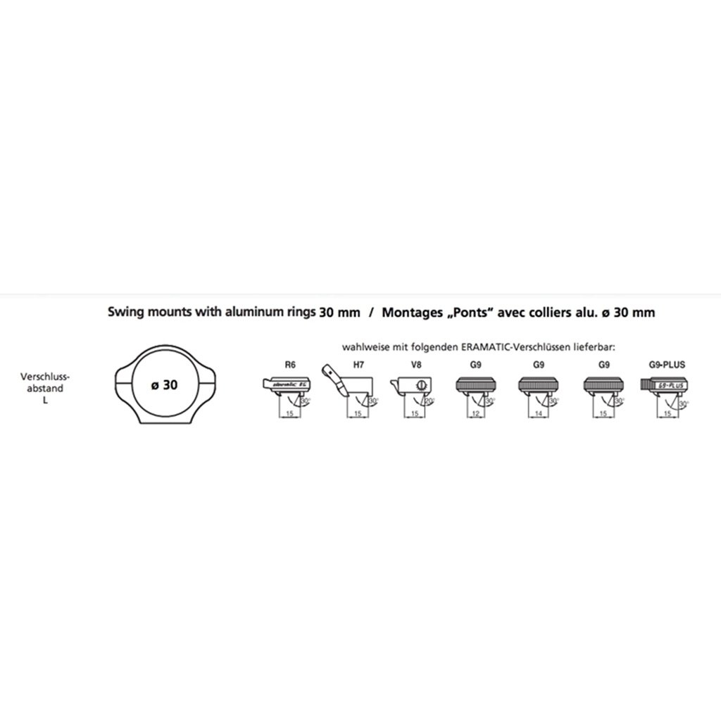 VERNEY CARRON SADDLE MOUNT G9