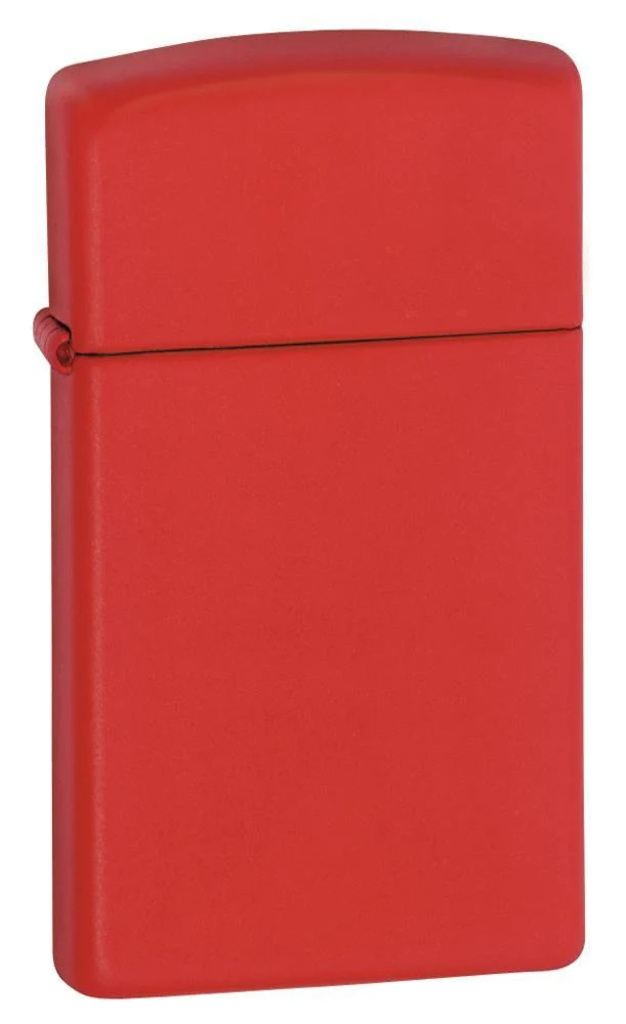 ZIPPO SLIM RED MATTE