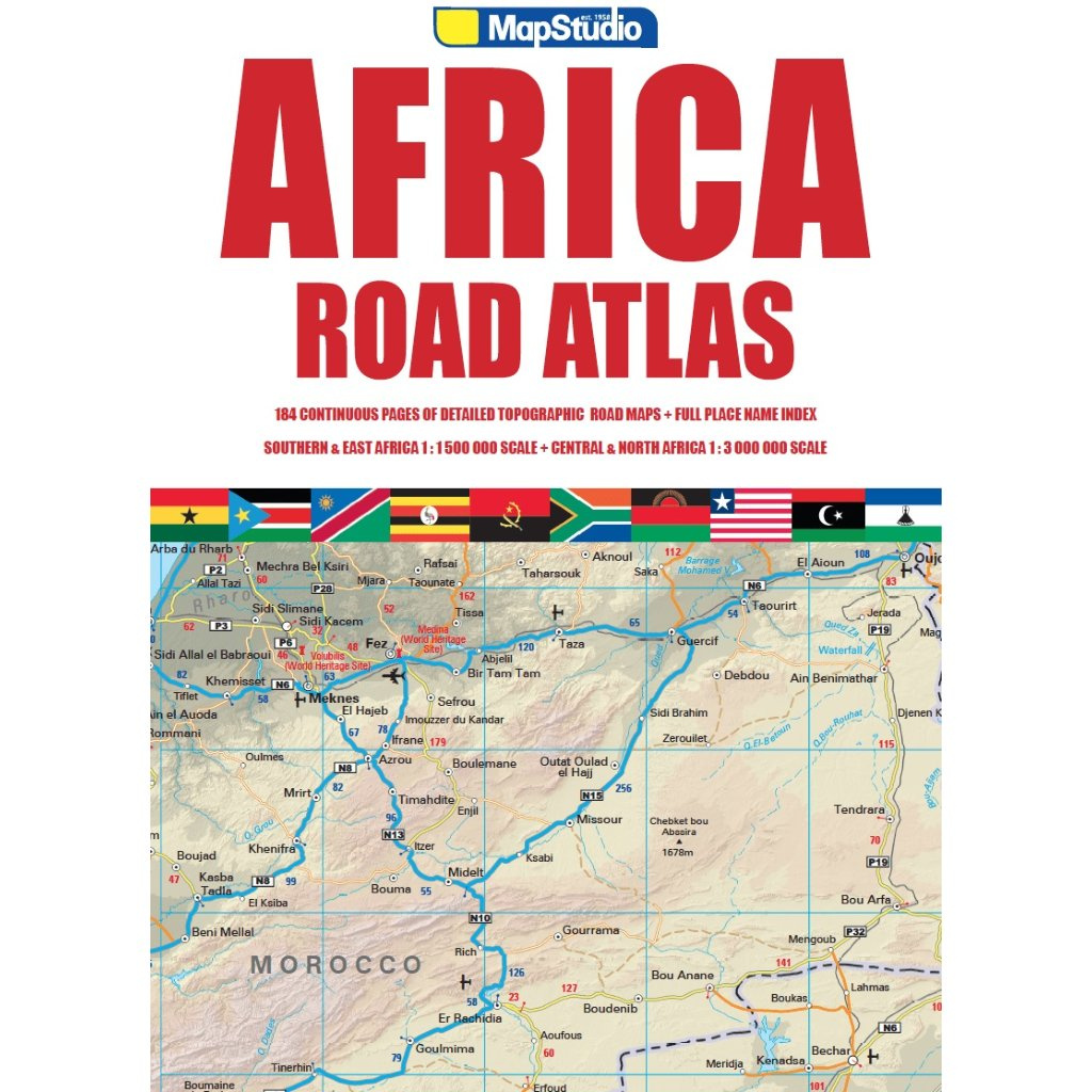 BOOK AFRICA ROAD ATLAS - 3RD ED