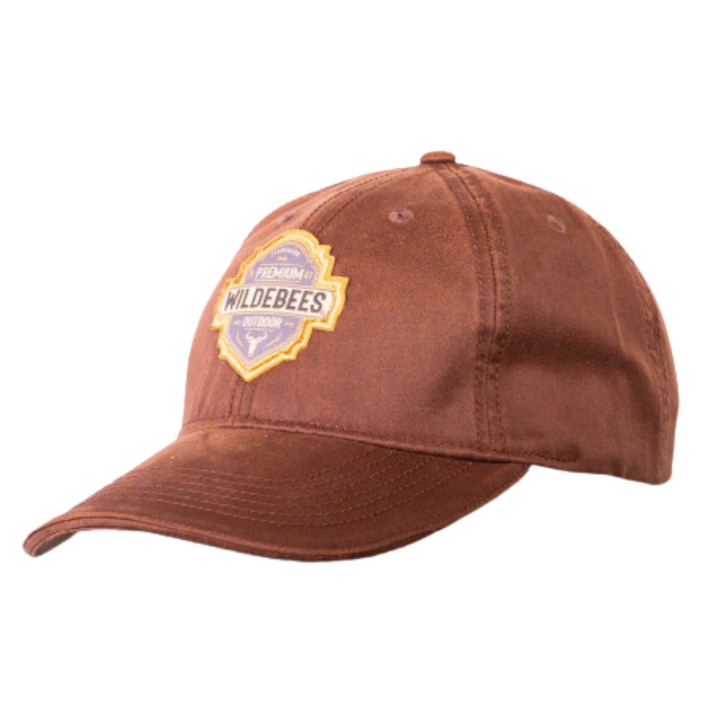 WILDEBEES CAP AW25 MEN OILSKIN CREST TAN